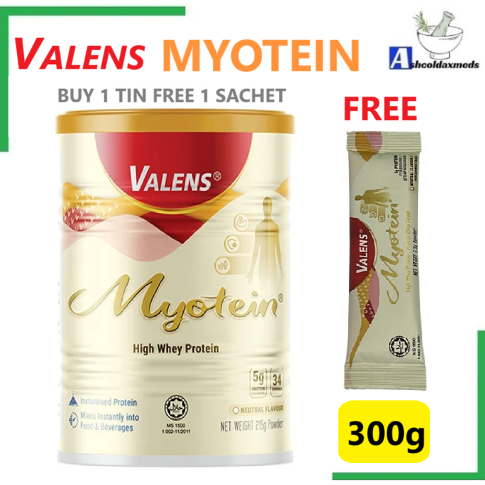 (FREE SACHET) Valens Myotein High Whey Protein 300g EXP09/2026 | Shopee ...