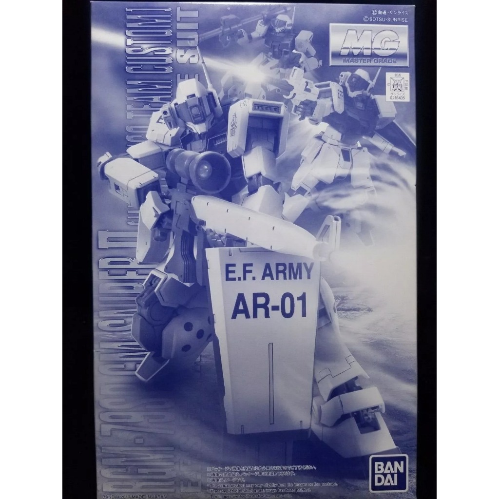 Bandai MG 1/100 GM Sniper II White Dingo Team Custom RGM-79SP Gundam ...