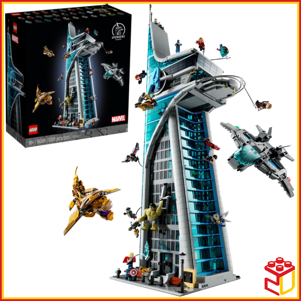 (Ready Stock) 76269 Lego Marvel Avengers Tower Buildiny Toy (5201 ...