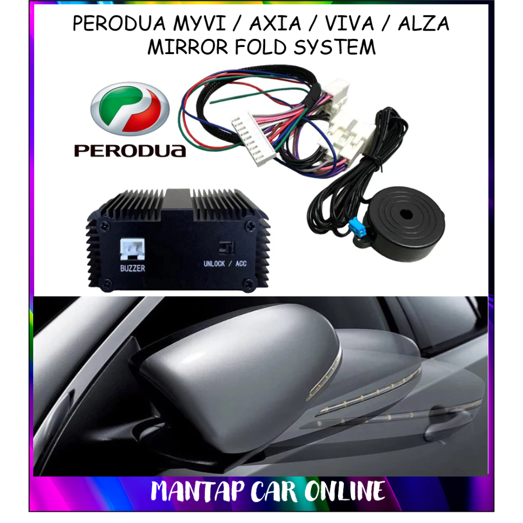 Perodua Myvi 2006-2013 Alza 2009-2013 Axia 2014-2016 Viva Auto Flip ...