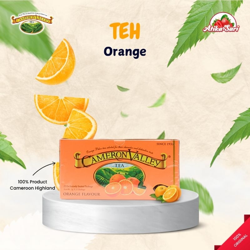 Teh Orange Cameron Valley Tea | Shopee Malaysia
