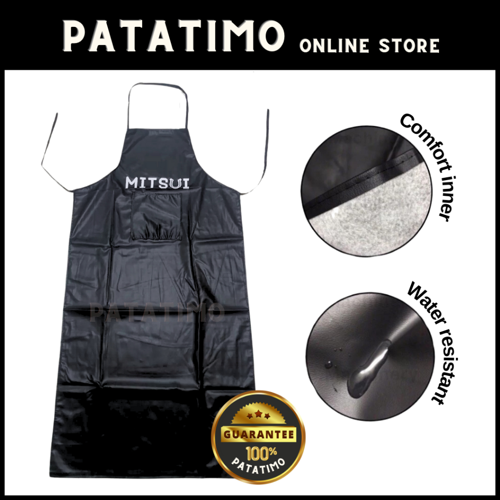 MITSUI Brush Cutter Apron With Pocket / High Quality Waterproof / Apron ...