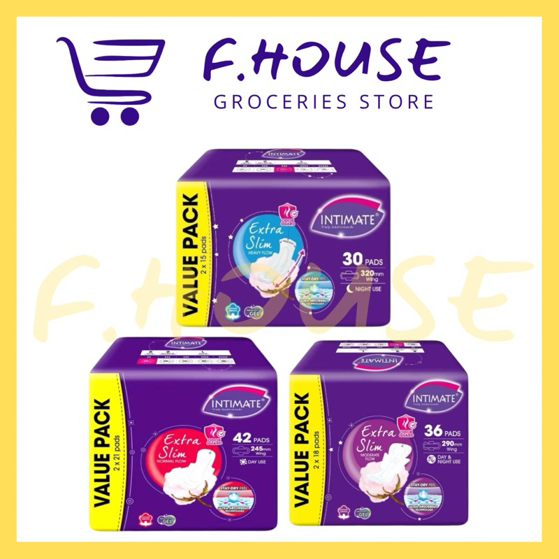 Intimate Day & Night Extra Slim Wing 290mm (36’s) / Wing 320mm (30’s)/Wing 245mm (42’s) | Shopee ...