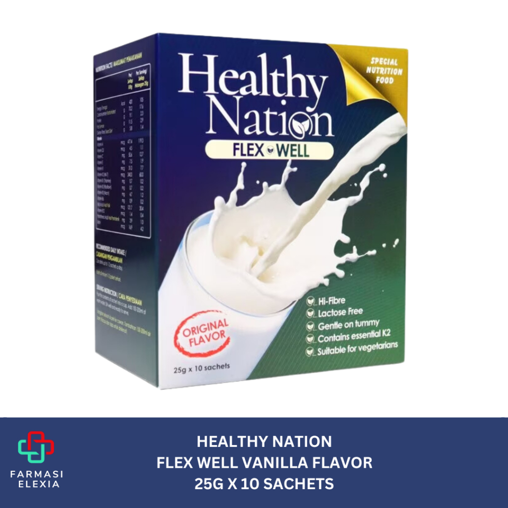 HEALTHY NATION FLEX WELL ORIGINAL FLAVOR 25g X 10 sachets | Shopee Malaysia