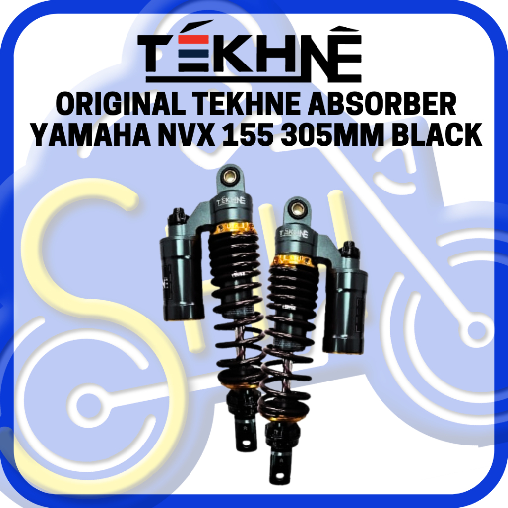 ORIGINAL TEKHNE ABSORBER YAMAHA NVX 155 305MM NVX155 ABSORBER ...