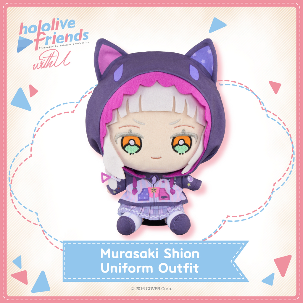 (READY STOCK) hololive friends with u Murasaki Shion Uniform Outfit ...