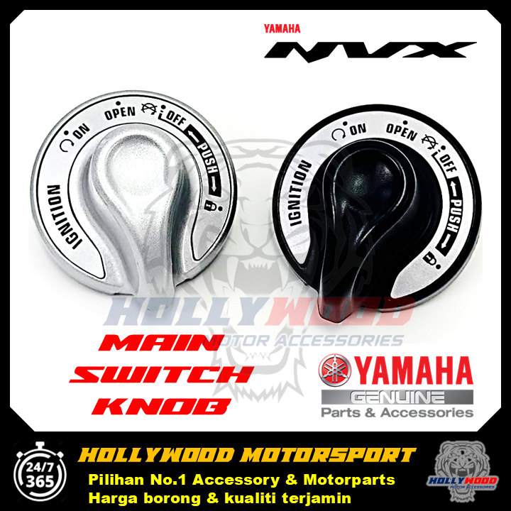 YAMAHA Y16 NVX NMAX XMAX MAIN SWITCH KNOB JAMIN 100% ORIGINAL YAMAHA ...
