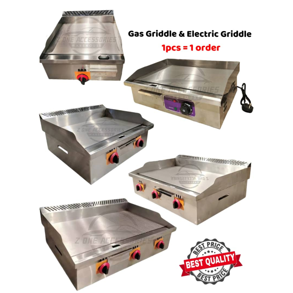 Commercial Gas & Electric Griddle / Burger Pan / Kitchen Equipment ...