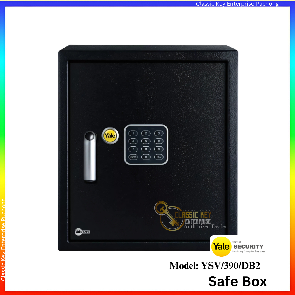Yale Safe Box Elite Model YSV/390/DB2 (Large size) | Shopee Malaysia
