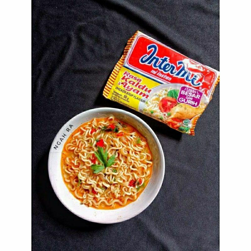 Ready stock Mie intermie Rasa Goreng/Pedas/kaldu ayam Mie instant ...