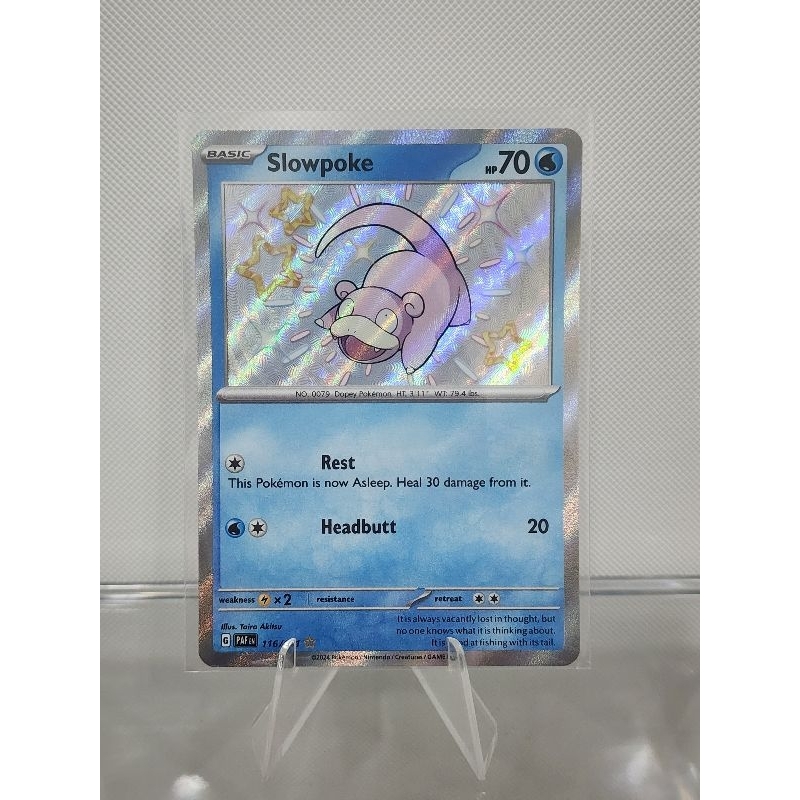 2024 Slowpoke Card (Rare Holo) | Shopee Malaysia