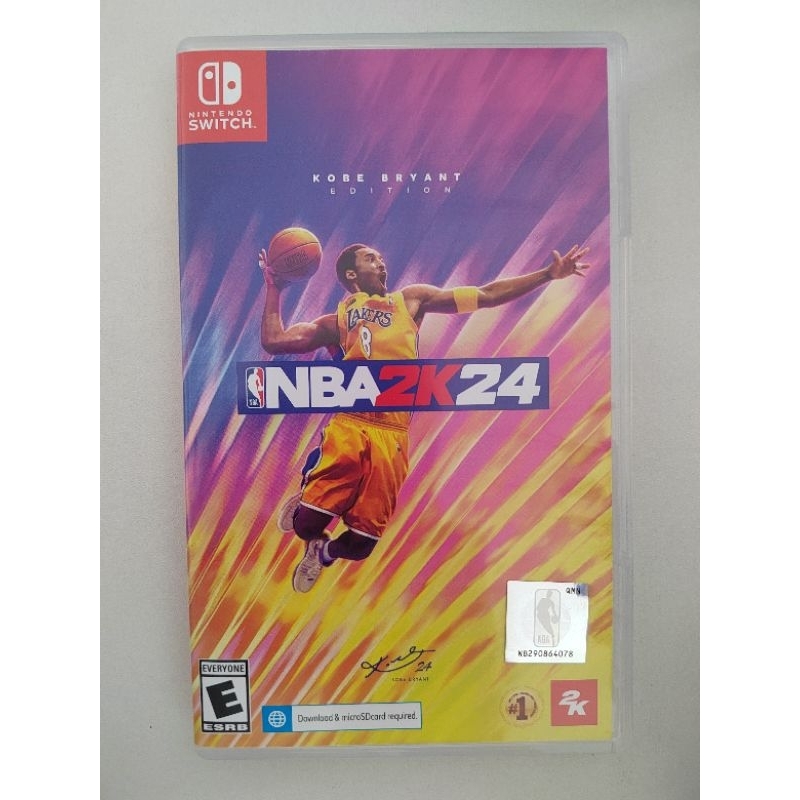 Nintendo Switch NBA 2K24 Kobe Bryant Edition NBA 2024 (Used) | Shopee ...