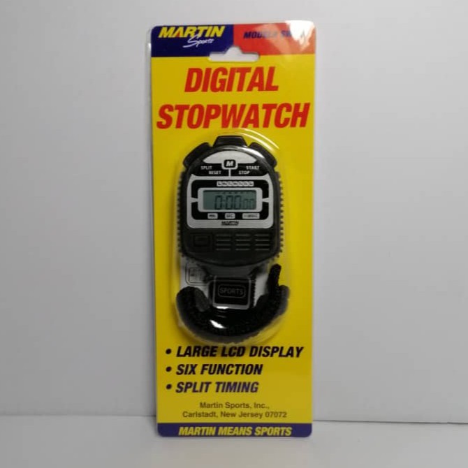 Digital Running Timer Sports LCD Chronograph Stopwatch Timer Stop Watch ...