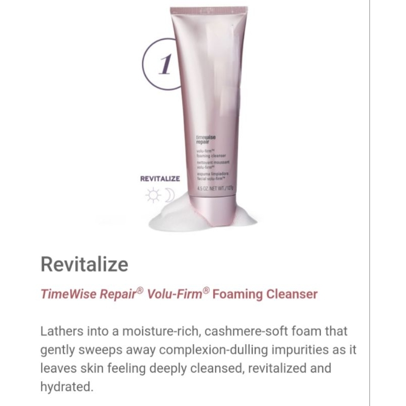 Timewise Repair Volu Firm Foaming Cleanser