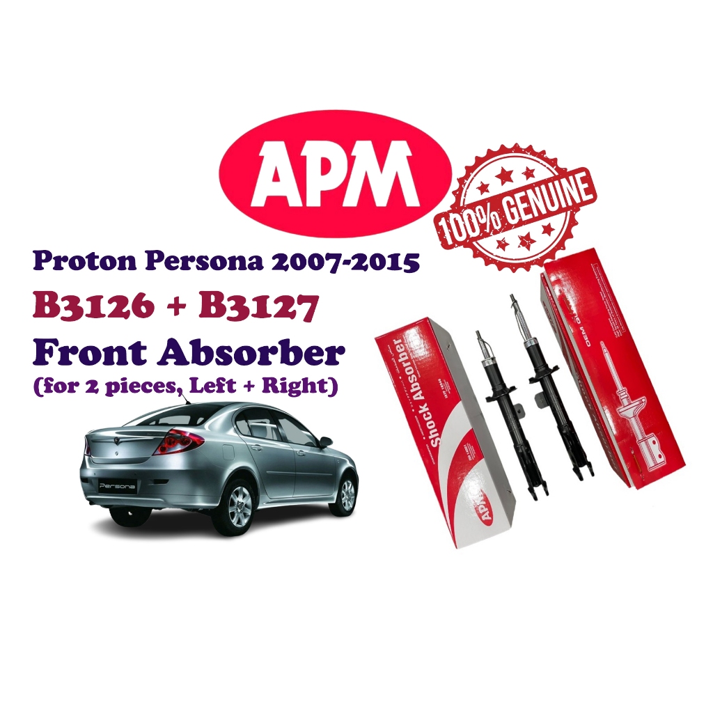 PROTON PERSONA 2005-2017 FRONT APM ABSORBER X 1 SET 2 PIECES (B3126 ...
