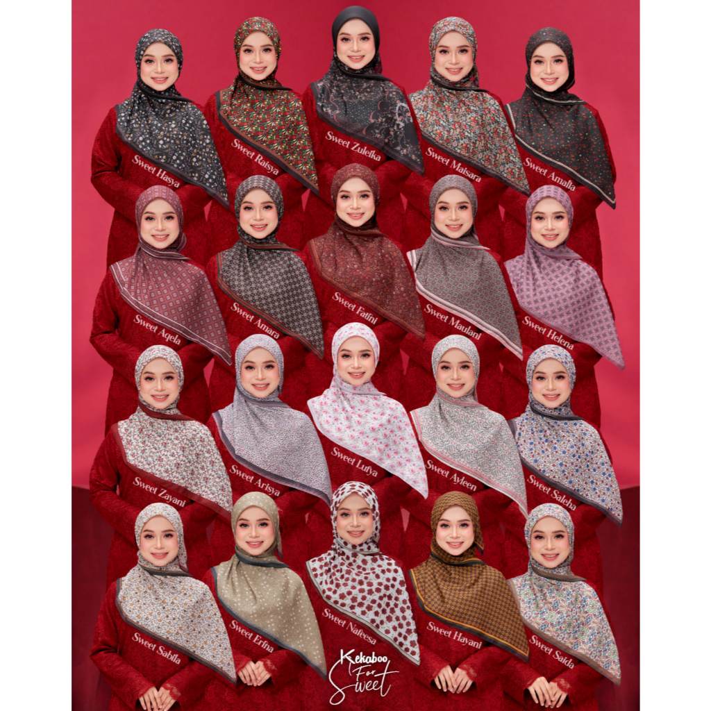 KEKABOO TUDUNG BAWAL PREMIUM FOR BELLA READY STOCK | CASABLANCA | SWEET ...