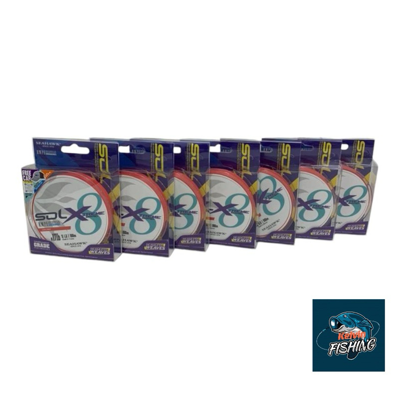 🍎🍎🍎SEAHAWK NEW TYPE SOL XTREME X8 BRAID LINE 150M🍎🍎🍎 | Shopee Malaysia