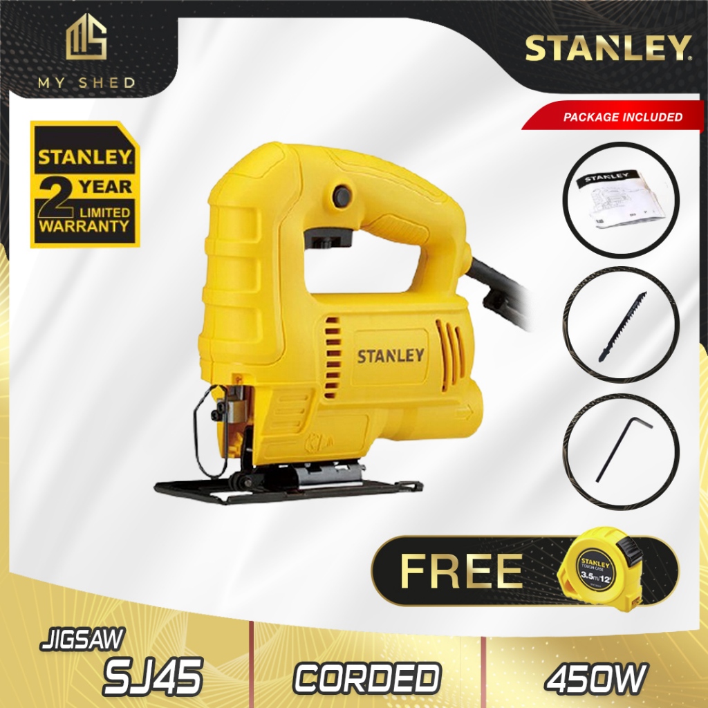 STANLEY SJ45-XD CORDED JIGSAW 450W 500-3000RPM SJ45 | Shopee Malaysia
