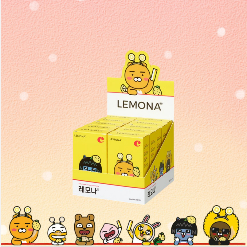 [10stick] LEMONA x Kakoo Friend Vitamin C Limited Edition | Shopee Malaysia