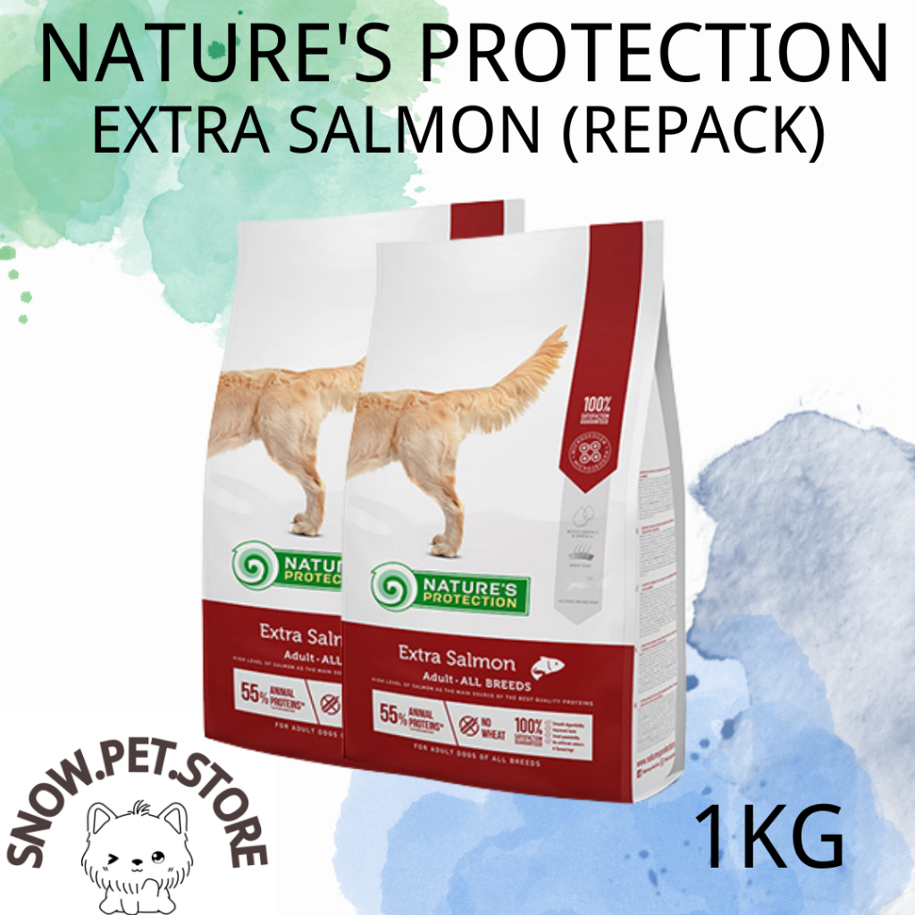 NP NATURE'S PROTECTION DOG FOOD EXTRA SALMON (REPACK) | Shopee Malaysia