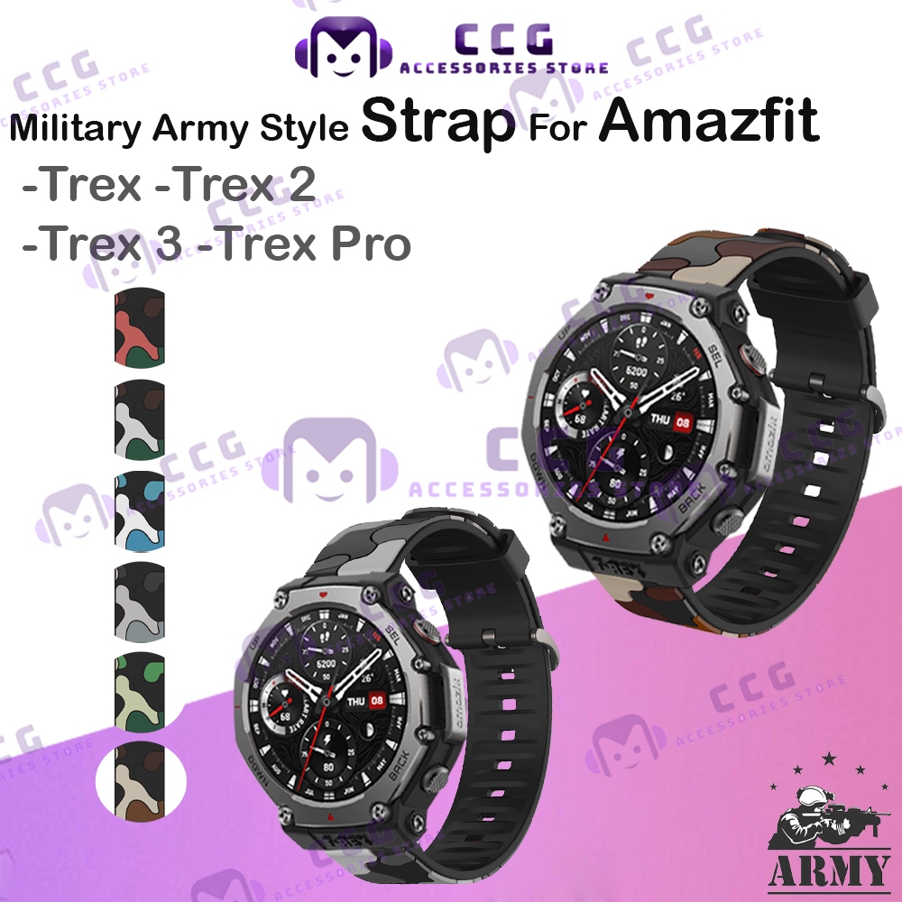 Amazfit T Rex 3 T Rex 2 T Rex Pro T Rex Military Army Style Color ...