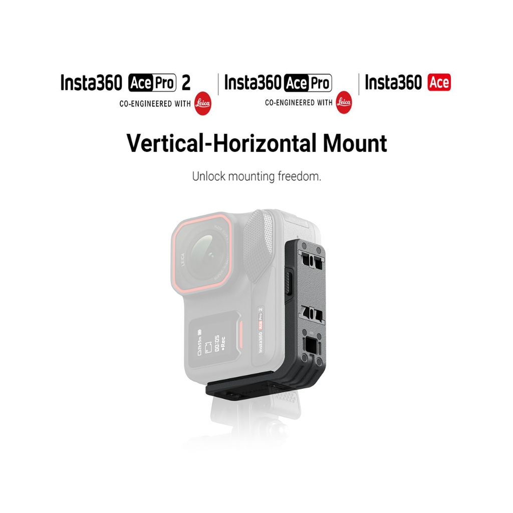 Insta360 Ace/Ace Pro/Ace Pro 2 Vertical-Horizontal Mount | Shopee Malaysia