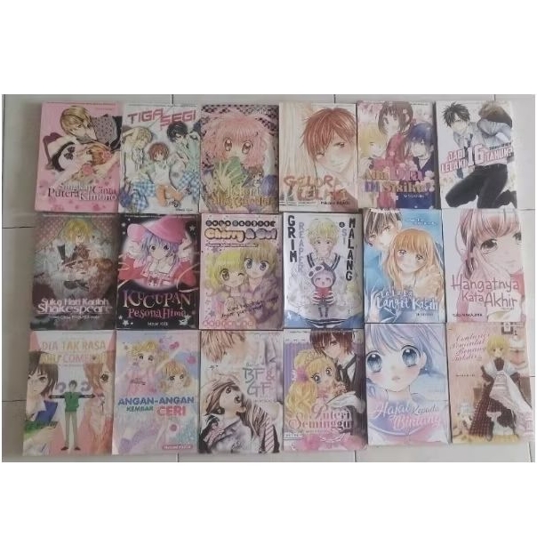PRE-LOVED USED GEMPAKSTARZ COMIC MANGA BATCH 2 | Shopee Malaysia