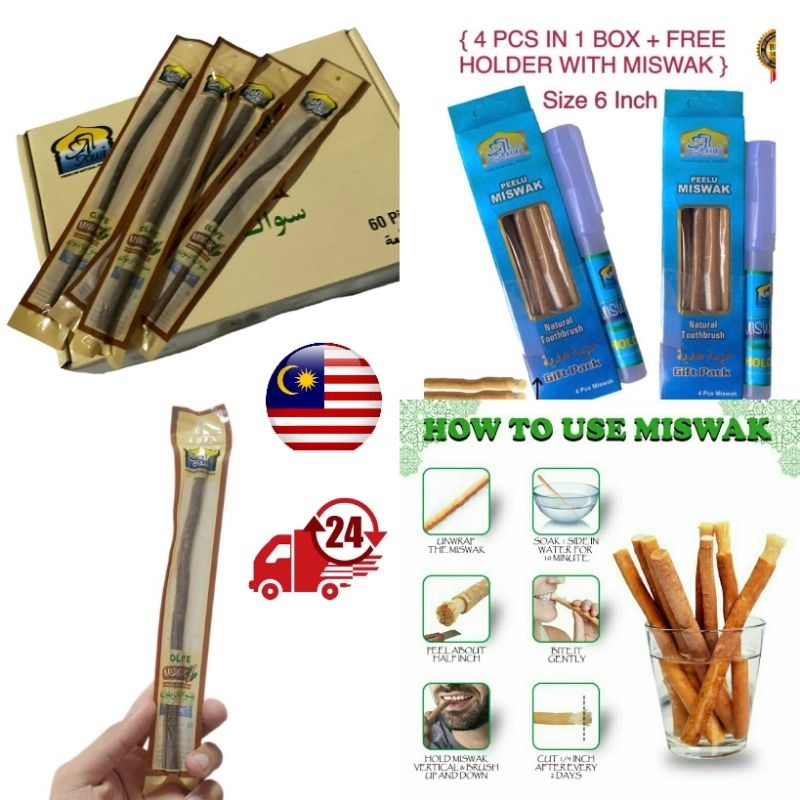 Kayu sugi miswak wooden clean teeth high quality Muslim toothbrush ...