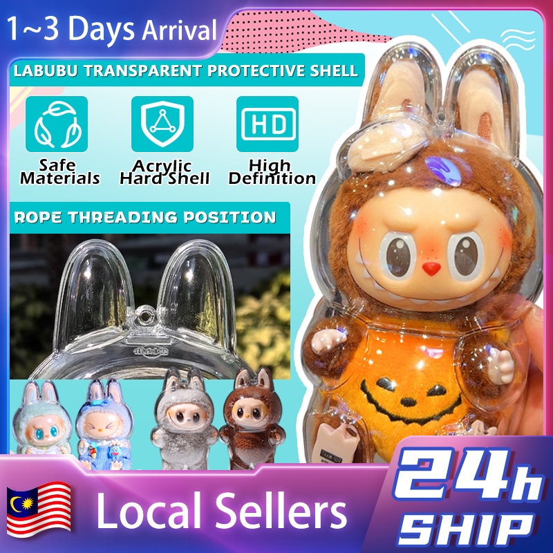 In Stock Cola/ V2/V1 Labubu Cover Transparent Protective Acrylic Case ...