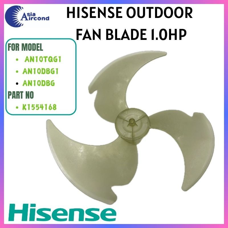 HISENSE OUTDOOR FAN BLADE 1.0HP (K1554168) | Shopee Malaysia