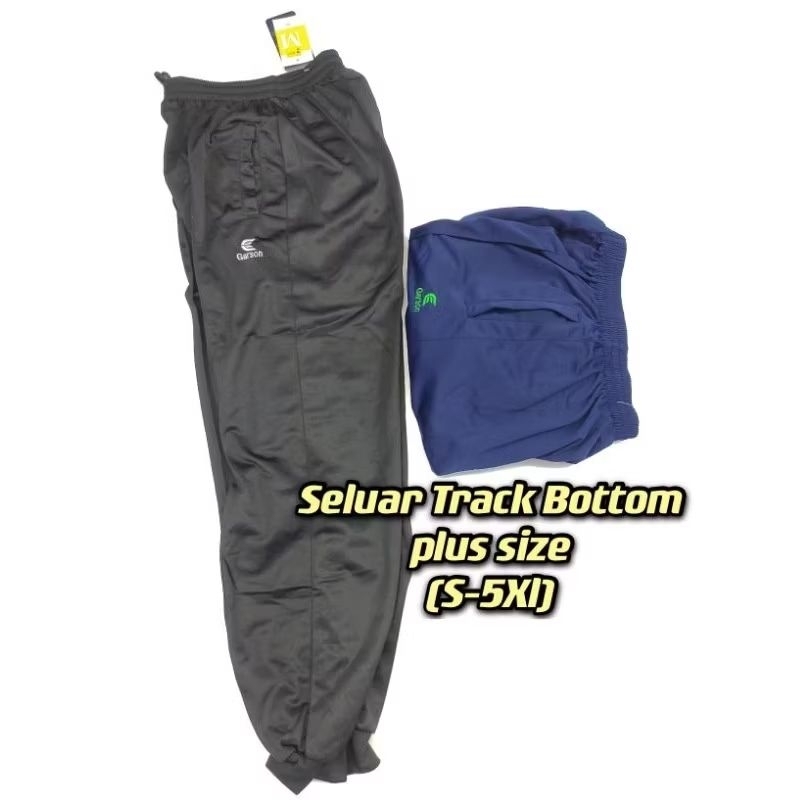 Garson Seluar Track Bottom PLUS SIZE (S-5XL) | Shopee Malaysia