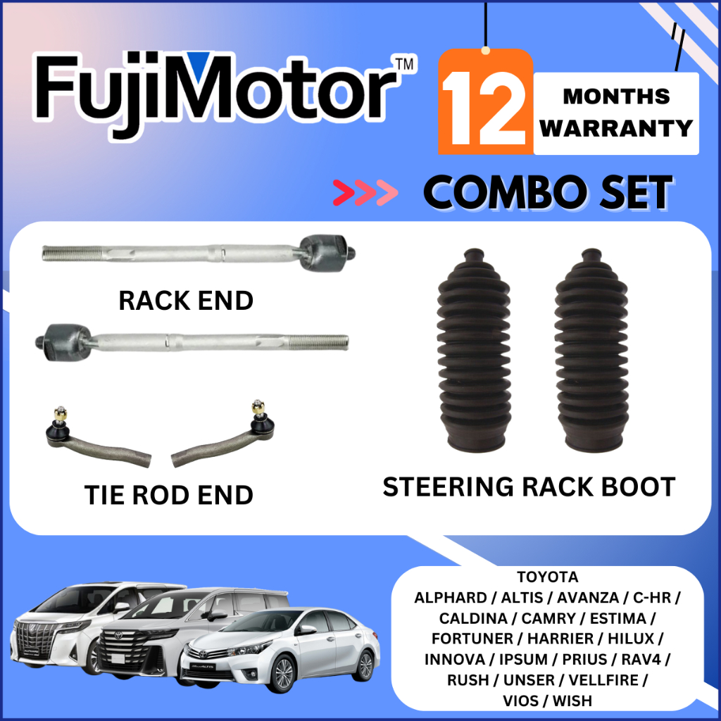 *12MONTHS WARRANTY* FUJIMOTOR TOYOTA VIOS ALPHARD ALTIS AVANZA CAMRY ...