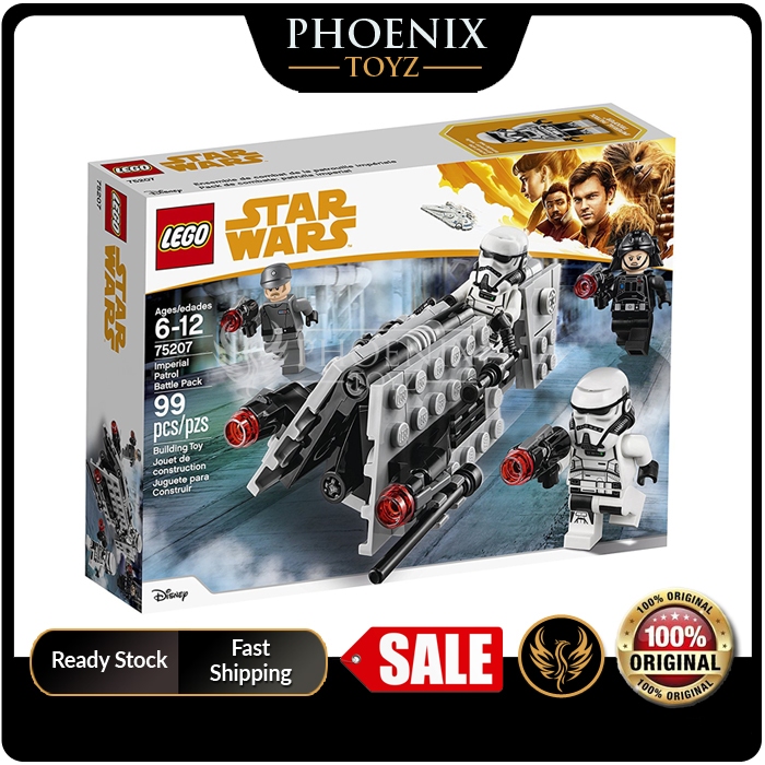 LEGO Star Wars Imperial Patrol Battle Pack 75207 (New, Unopened ...