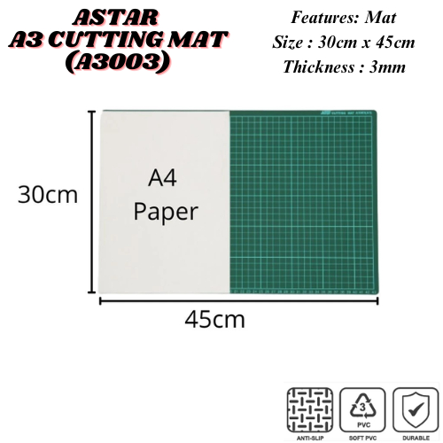 ASTAR CUTTING MAT A3(30cmx45cm) | Shopee Malaysia