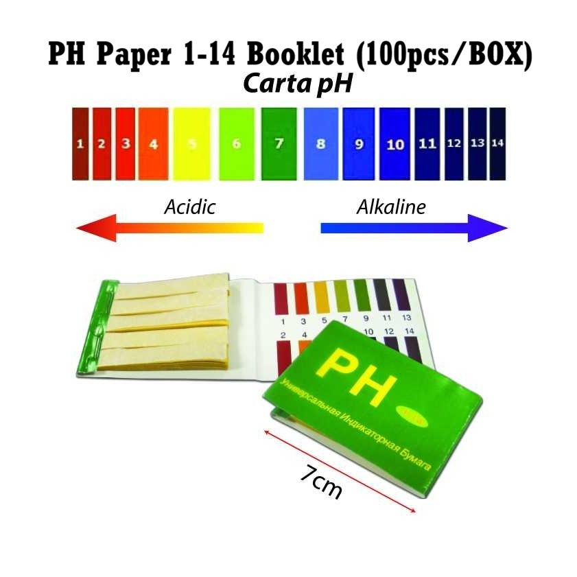 PH Paper 1-14 Booklet (100pcs/BOX) | Shopee Malaysia