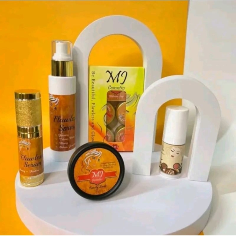 full set paket lengkap mj cosmetic | Shopee Malaysia