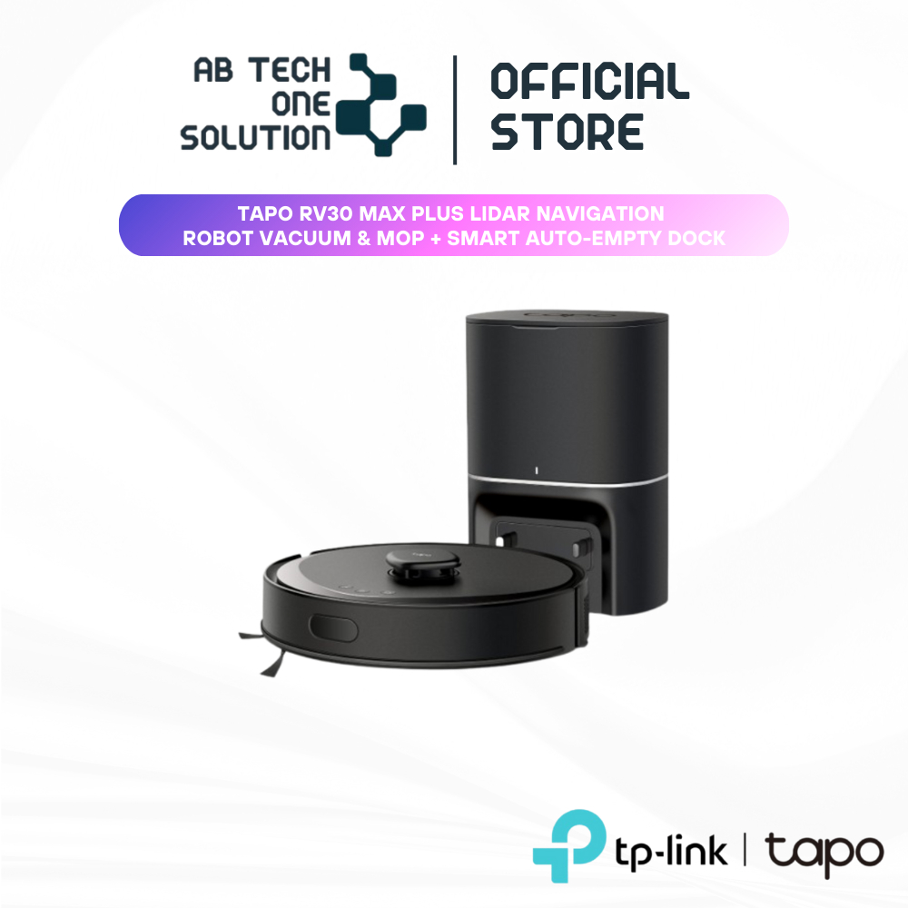 TP-Link | Tapo Robot Vacuum & Mop , RV30 Max Plus | RV30 Max | RV20 Max ...