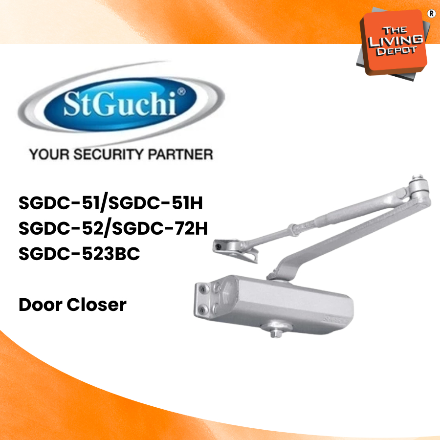 ST GUCHI DOOR CLOSER 2 SPEED ADJUSTMENT - SGDC-51/51H/52/72H/523bc | Shopee Malaysia