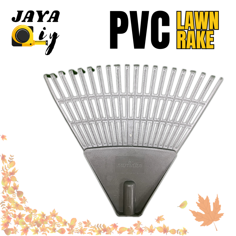 LOCAL PVC GARDEN LEAF LAWN RAKE Garden Leaf Sweep Pencakar Daun JAYA ...