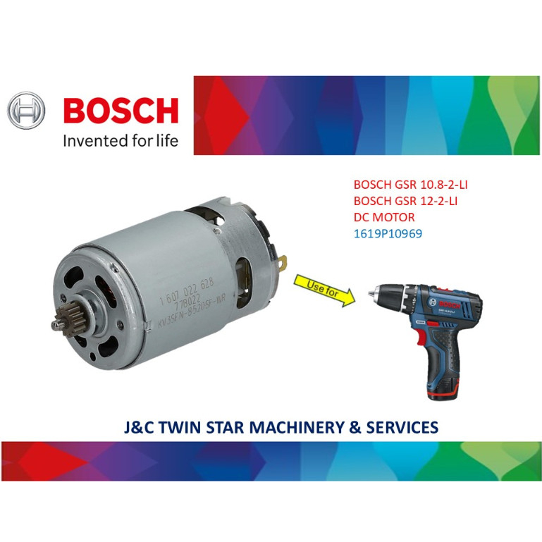 BOSCH GSB 10.8-2-LI DC MOTOR / GSB 12-2-LI DC MOTOR / GSB 120-LI DC ...
