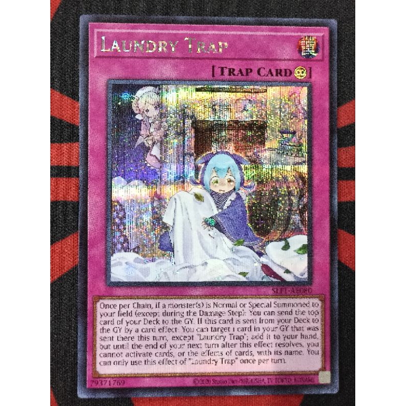 YUGIOH KONAMI SLF1-AE080 Laundry Trap (Super Rare /Secret Rare) | Shopee Malaysia
