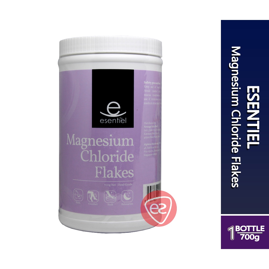 Esentiel Magnesium Chloride (MgCl₂) Flakes Food Grade (700g) | Shopee ...