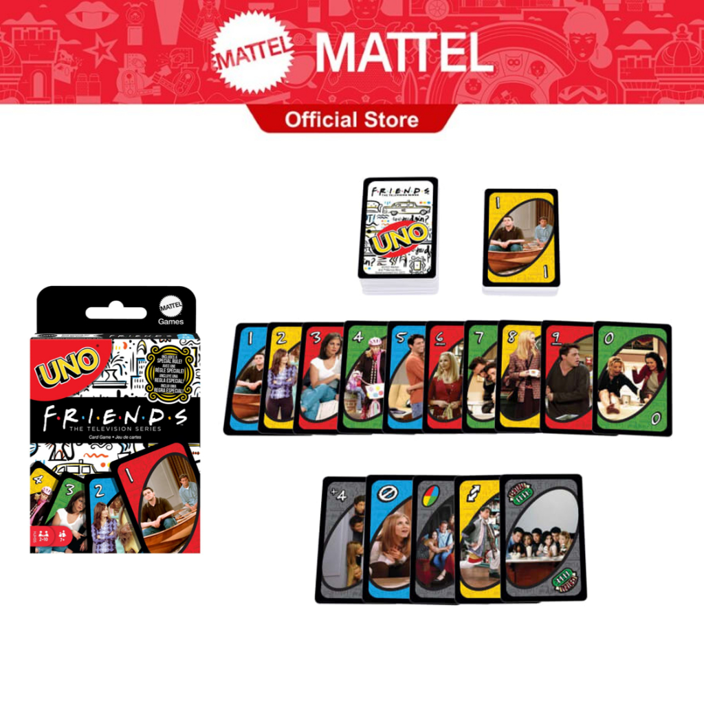 UNO Friends Card Game For Family, Adult & Party Nights, Collectible ...