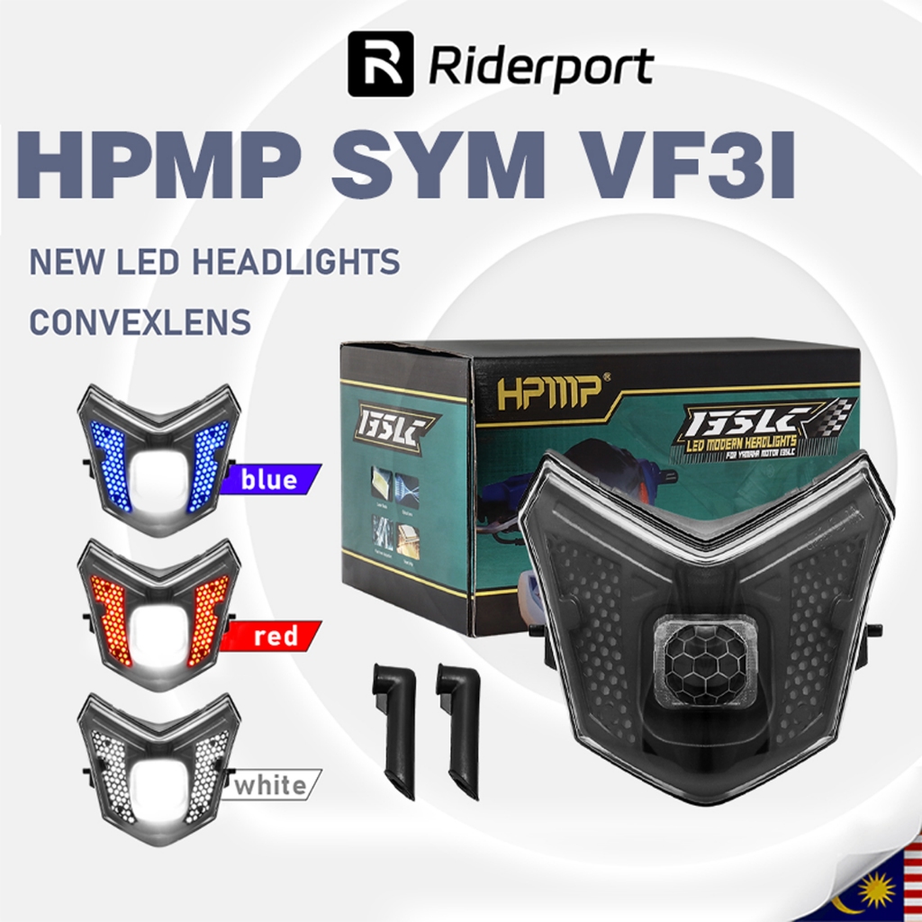 HEAD LAMP LAMPU LED SYM VF3I 185 DEPAN VF3I 185CC HEADLAMP LED FOC ...