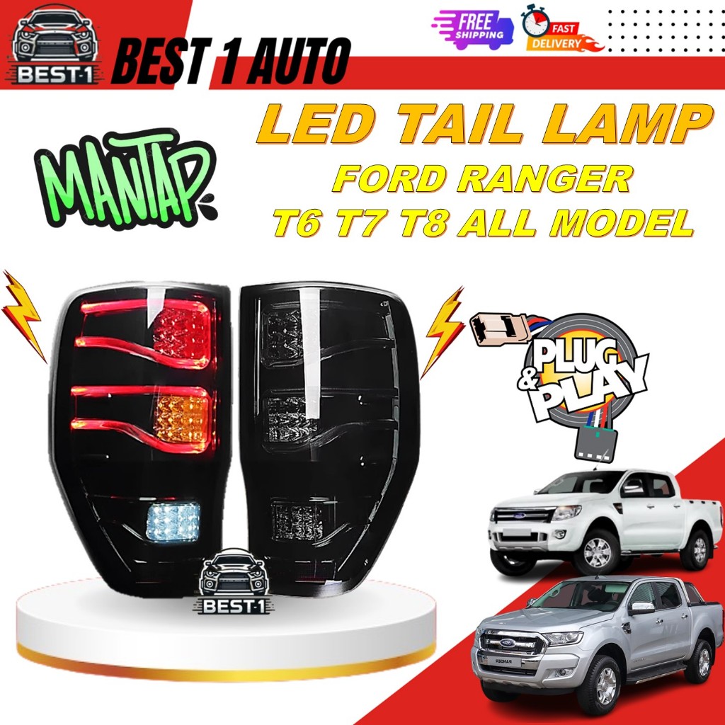 PREMIUM FORD Ranger T6 T7 All Model XL XLT Wildtrak MK1 MK2 2011 2019 ...