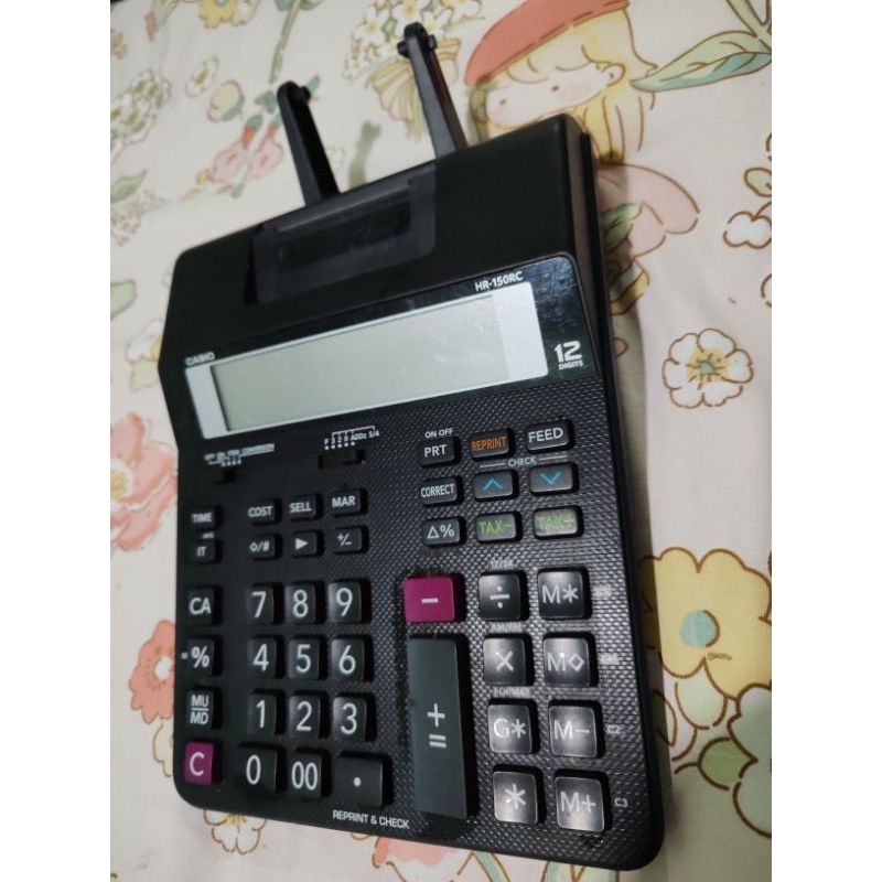 Casio calculator receipt | Shopee Malaysia