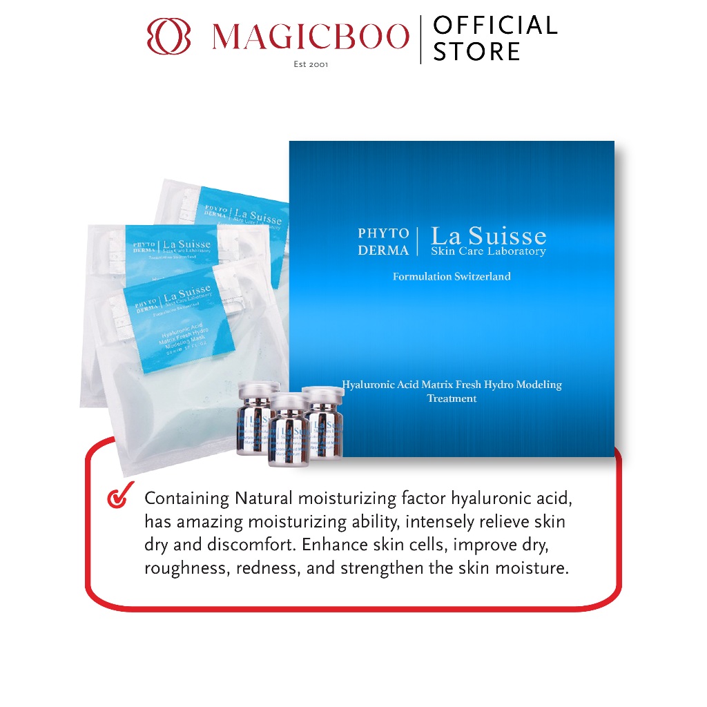 Magicboo La Suisse Hyaluronic Acid Matrix Fresh Hydro Modeling ...