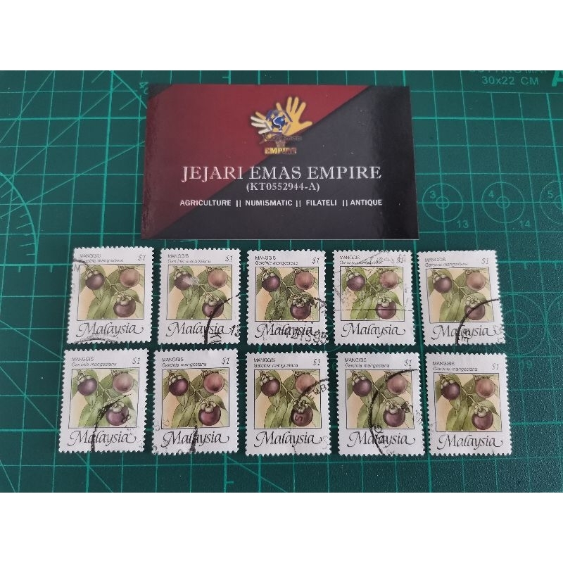 Setem $1 Manggis Used 1pcs | Shopee Malaysia
