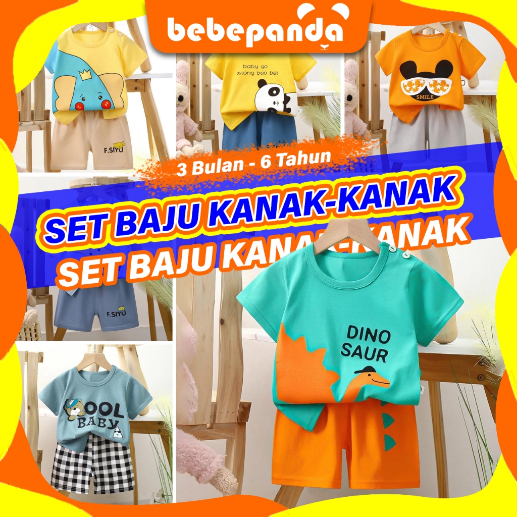 BEBEPANDA Baju Budak Lelaki Perempuan Baju Baby Newborn Baby Clothing ...