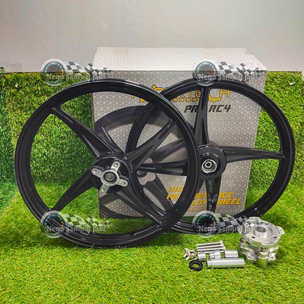HYPERTECH SPORT RIM RC4 CUSTOM OPEN HUB 1.6X1.6 FOR Y15ZR | Shopee Malaysia